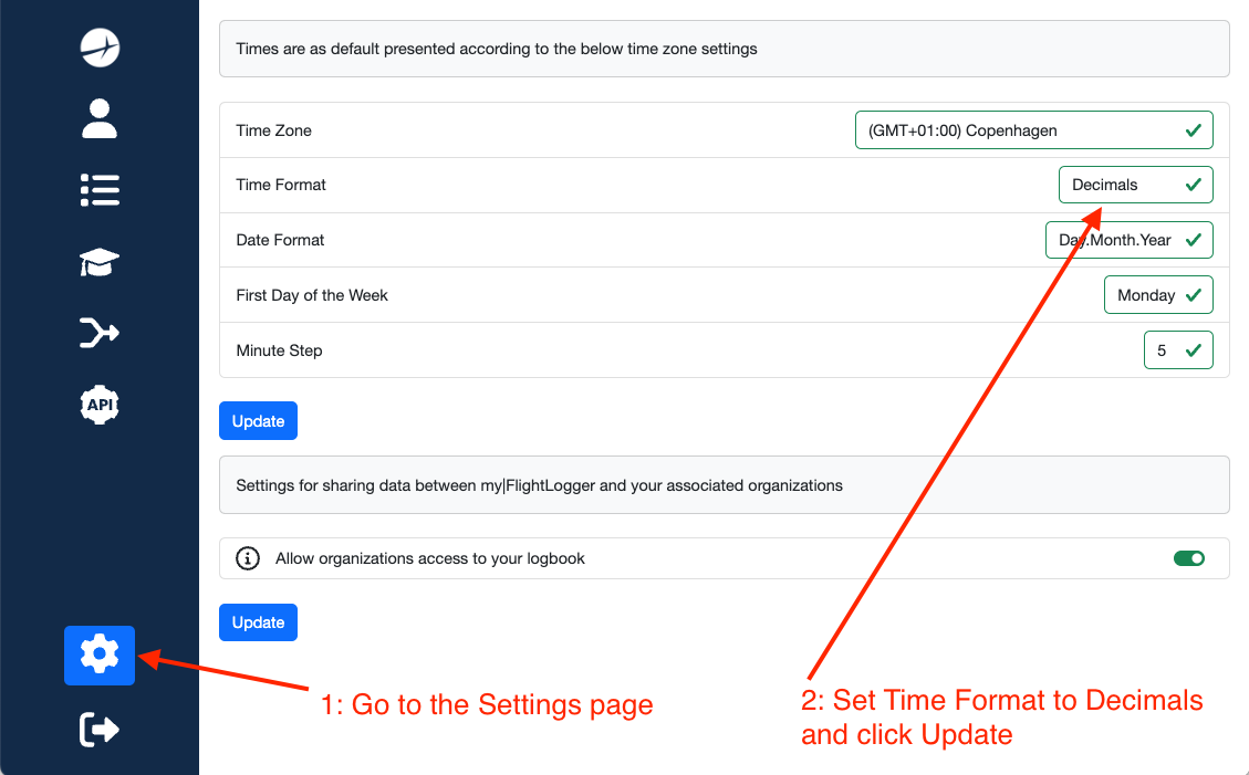 Software update 08/05/2023 - durations in decimals, block bookings with ...