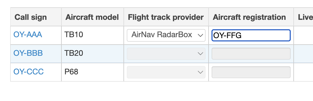 Setting up the AirNav RadarBox integration in FlightLogger