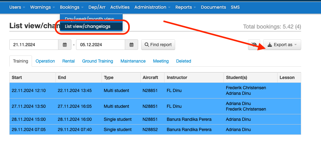 Software update 9/12/2024: Aircraft price lists, improved PTR, and ...